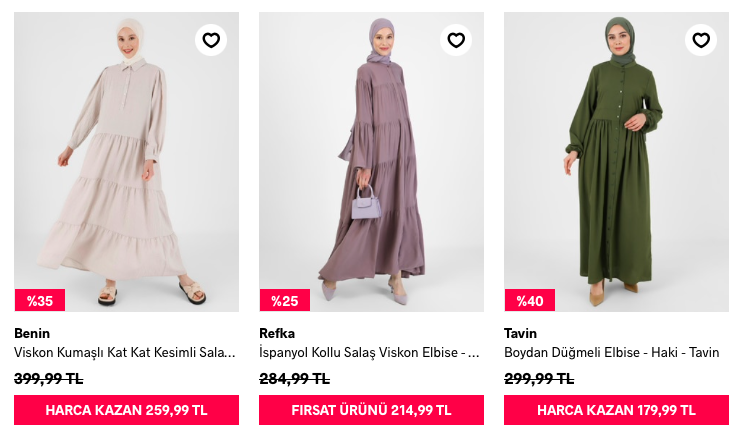 Modanisa Elbise Modelleri ve Fiyatları – Alımlı Kadın