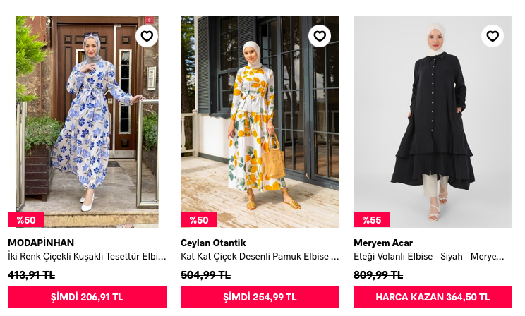 Modanisa Elbise Modelleri ve Fiyatları – Alımlı Kadın